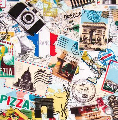 Europe Travel Collage