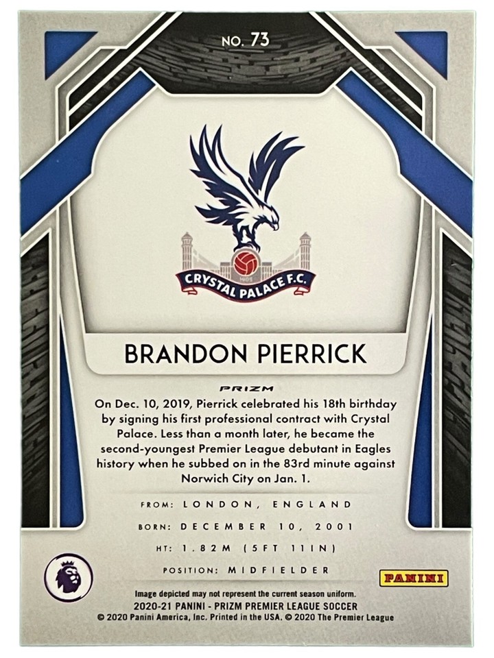 2020-21 Panini Prizm - Silver ! Brandon Pierrick RC | eBay