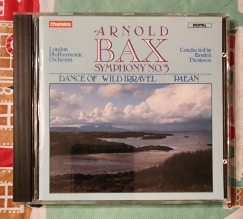 Arnold Bax Symphony No. 3 CD Dance of Wild Irravel Paean Chandos 1986 ...