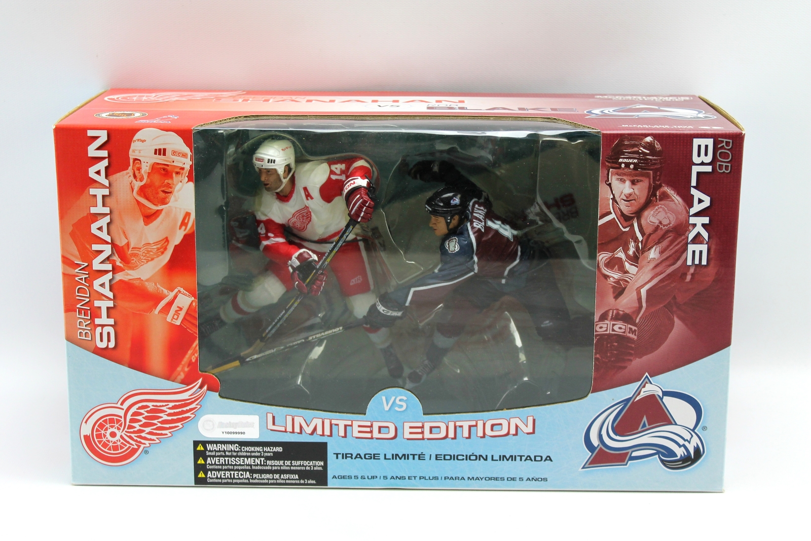 McFarlane Brendan SHANAHAN vs Rob BLAKE NHL Ltd Ed 2 Pack Action ...