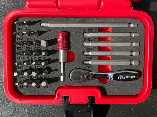 Mac Tools 32-PC. 1/4" Hex Drive Ratcheting Bit Set | eBay
