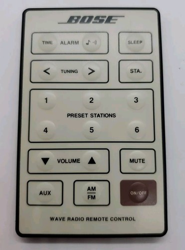 Original Bose Wave Radio Remote Control for AWR1-1W AWR1-2W AWR113 ...