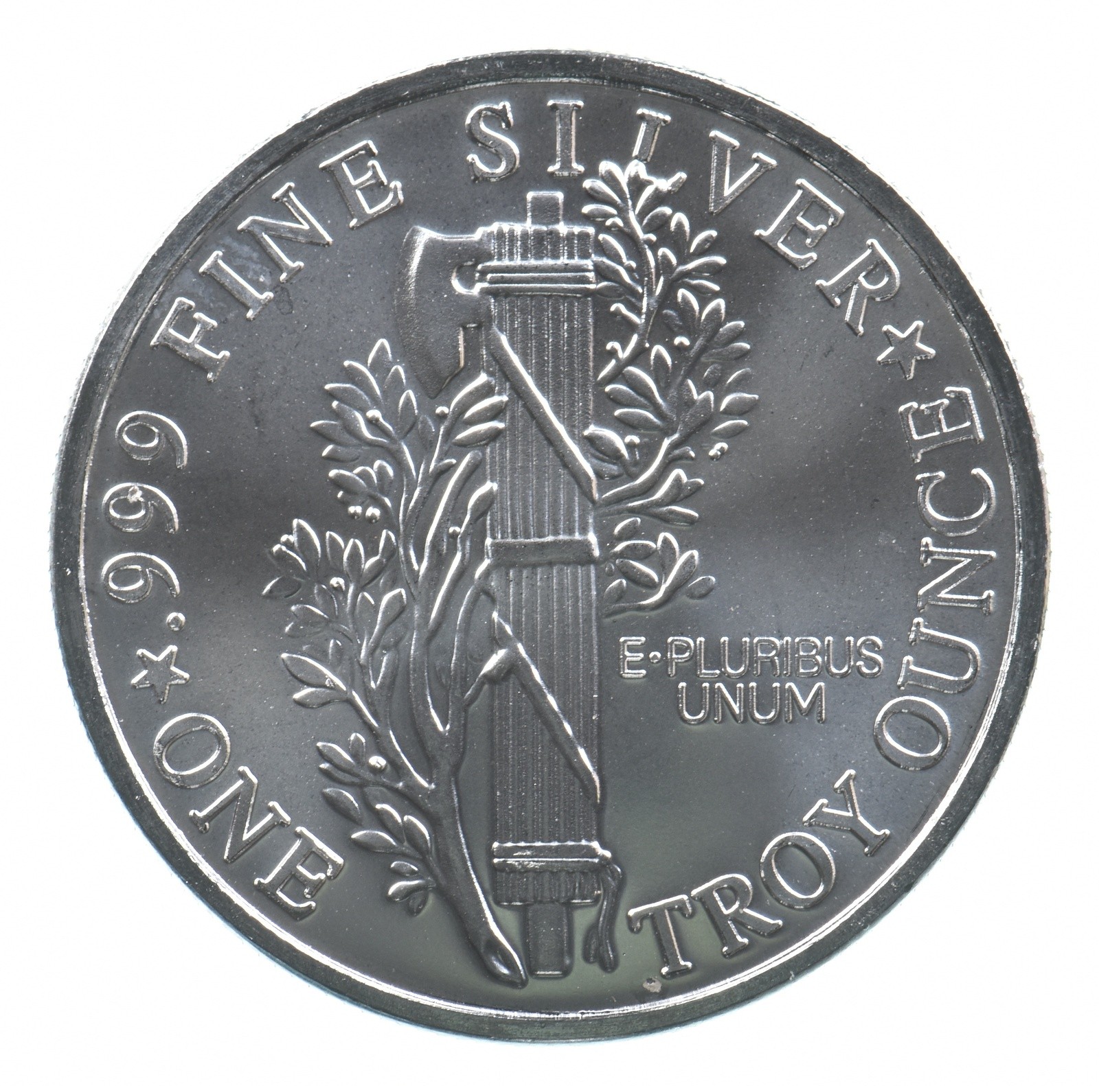 Limited SILVER 1 Troy Oz Round Mercury Dime Pattern *548 | eBay