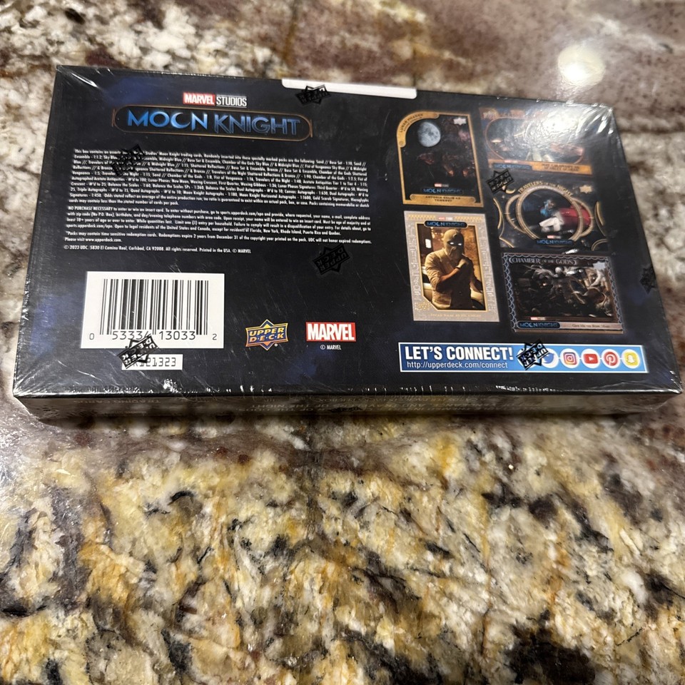 MARVEL STUDIOS MOON KNIGHT HOBBY BOX UPPER DECK 2023 FACTORY SEALED | eBay