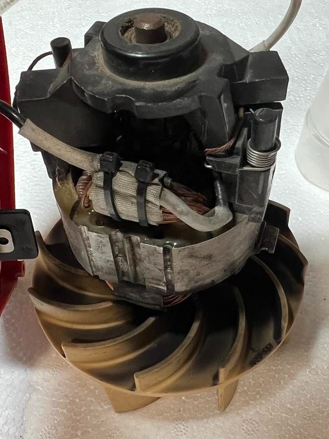 TESTED Motor, Fan & Fuse - TORO POWER SWEEP ELECTRIC LEAF BLOWER 51586 ...