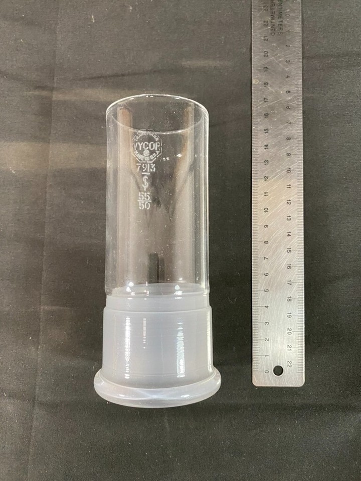 Vycor 55/50 Ground Joint Corning Laboratory Glassware Outer Joint Only ...
