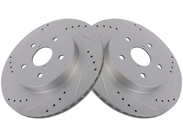 TRQ 58ZV26R Rear Brake Rotor Set Fits 2015-2021 Subaru Legacy | eBay