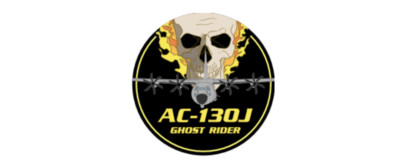 4" air force lockheed ac-130j ghostrider guns bumper sticker decal usa ...