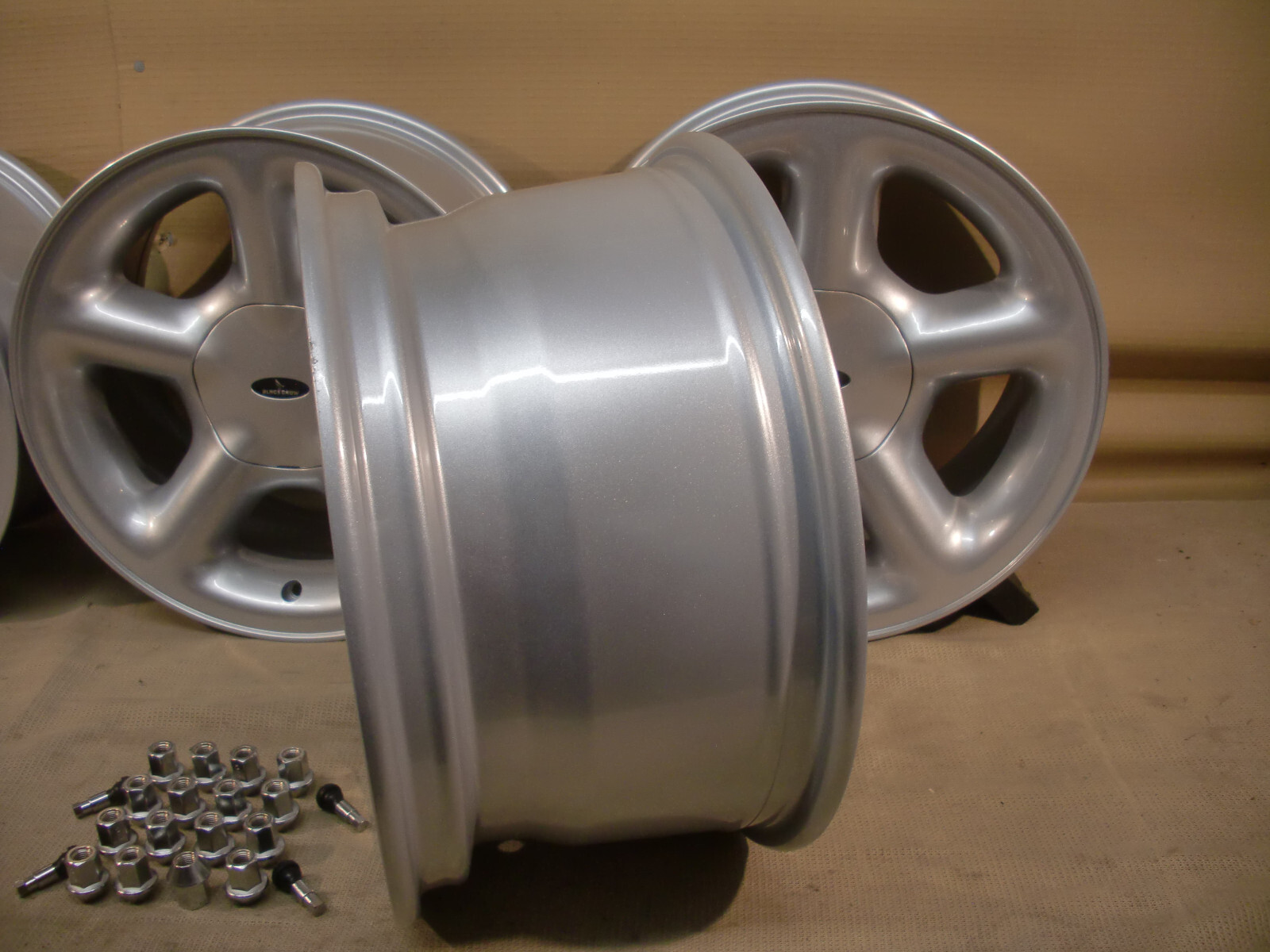 ESCORT RS COSWORTH ESCO 8X16 JBW ALLOY WHEEL SET MOONDUST SILVER | eBay