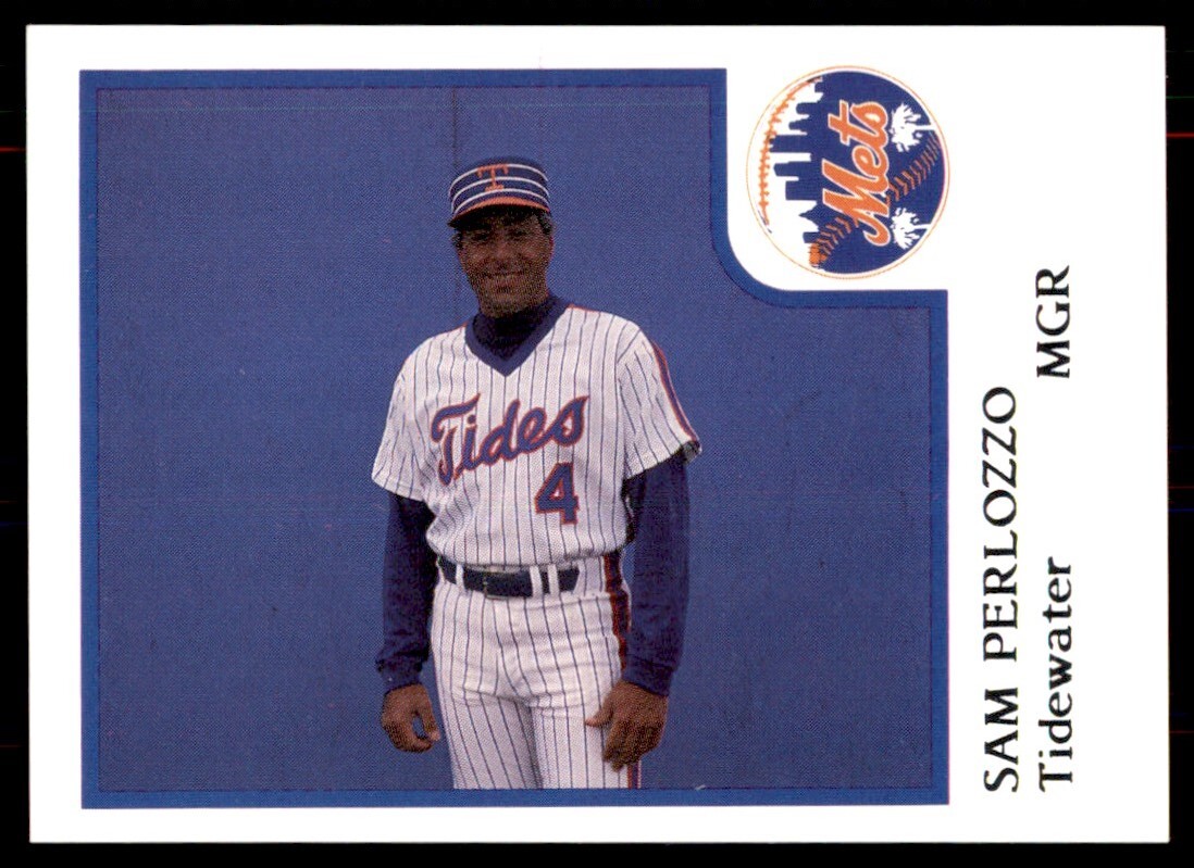 1986 ProCards (Mets Logo) Minor League Sam Perlozzo (F) Tidewater Tides #NNO | eBay
