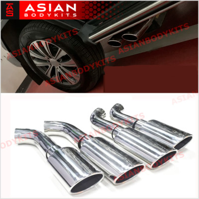 Chrome Exhaust Tips Muffler Tips for Mercedes Benz G-Class G550 G500 ...