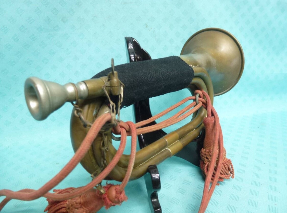 WWII Imperial Japanese Army Yamato Signal Bugle - Banzai Charge Used | eBay