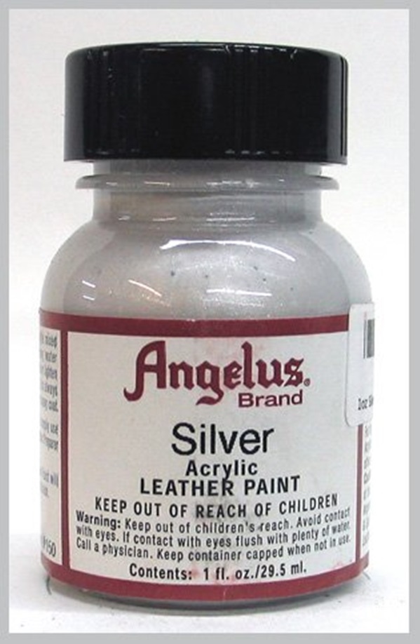 (2 Bottles) of Angelus Acrylic Shoes Boots Handbags Leather Paint Dye 1 ...
