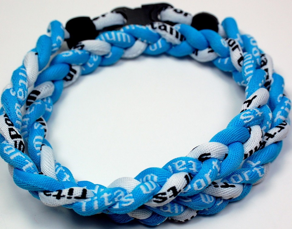 24" and 20" Tornado Braided Sports Rope Necklace Twisted Baseball ...