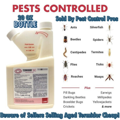 20 oz Termidor SC Termite Ant CONTROL Insectide BASF Termiticide Fast ...