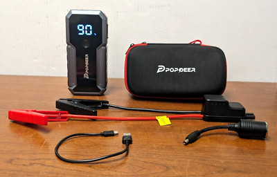 Portable Battery Jump Starter 12V | PopDeer PD-J02 | With LED ...