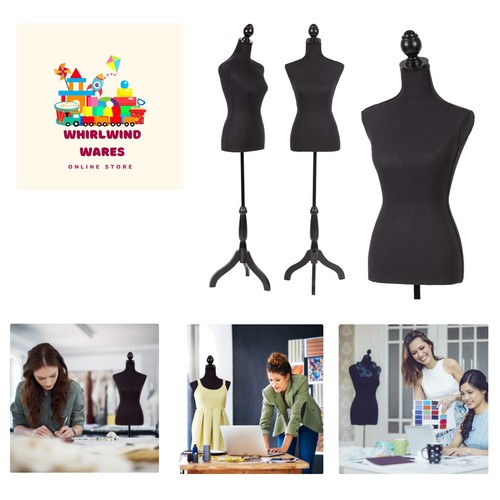 Stylish Adjustable Female Mannequin Torso Display 60-67 Inches - Easy ...