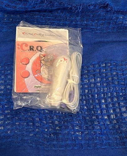 NOS Unmodified CRQ Cue Cat Digital Barcode Scanner Optical Reader #680 ...