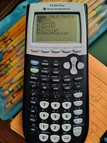Texas Instruments TI-84 Plus All Purpose Graphing Math School ...