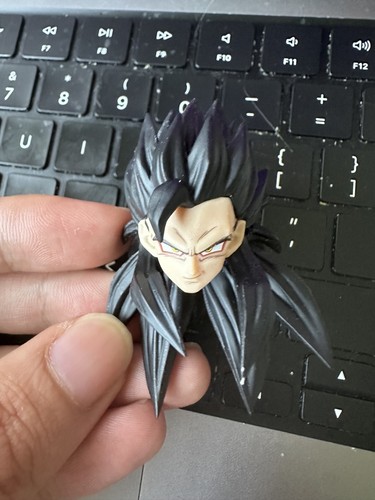 custom shf ssj4 gohan super saiyan gohan Face and head Sculpt ...