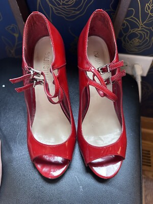 Colin Stuart Retro Patent Leather Heels - 7.5 | eBay