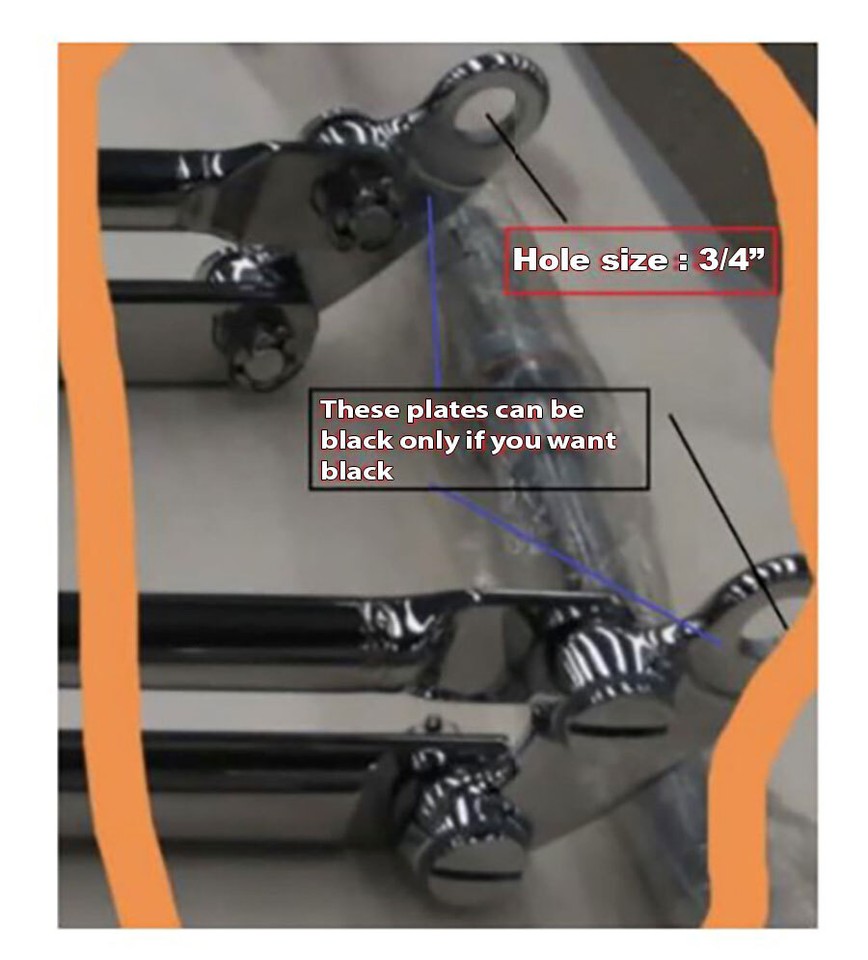 Spring Fork Rocker Kit Chopper Springer Softail Rigid | eBay