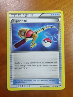 Trainer Super Rod - 95/101 - Uncommon NM Noble Victories Pokemon | eBay