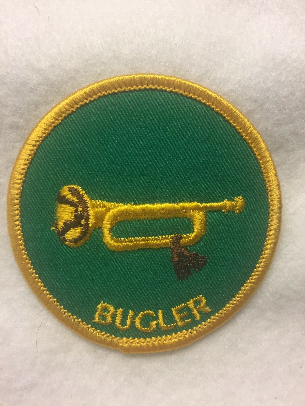(jab14) Boy Scouts- 1990's Bugler position patch | eBay