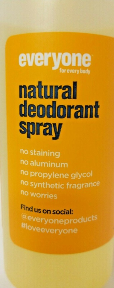 2 Pack EO Everyone Natural Deodorant Spray Cedar + Citrus 4 oz. Each | eBay