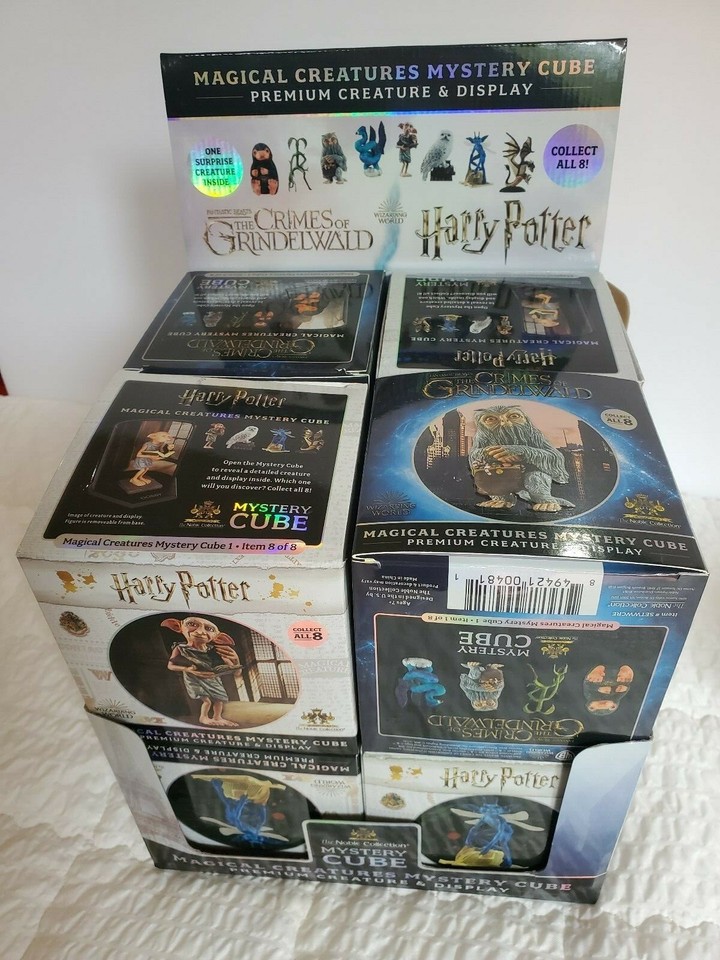 Lot two (2) Magical Creatures Mystery Cubes Harry Potter & Fantasy ...