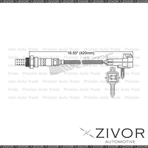 New Pre-Catalytic Oxygen Sensor Right For Holden HSV Grange 6.2 LS3 8 ...