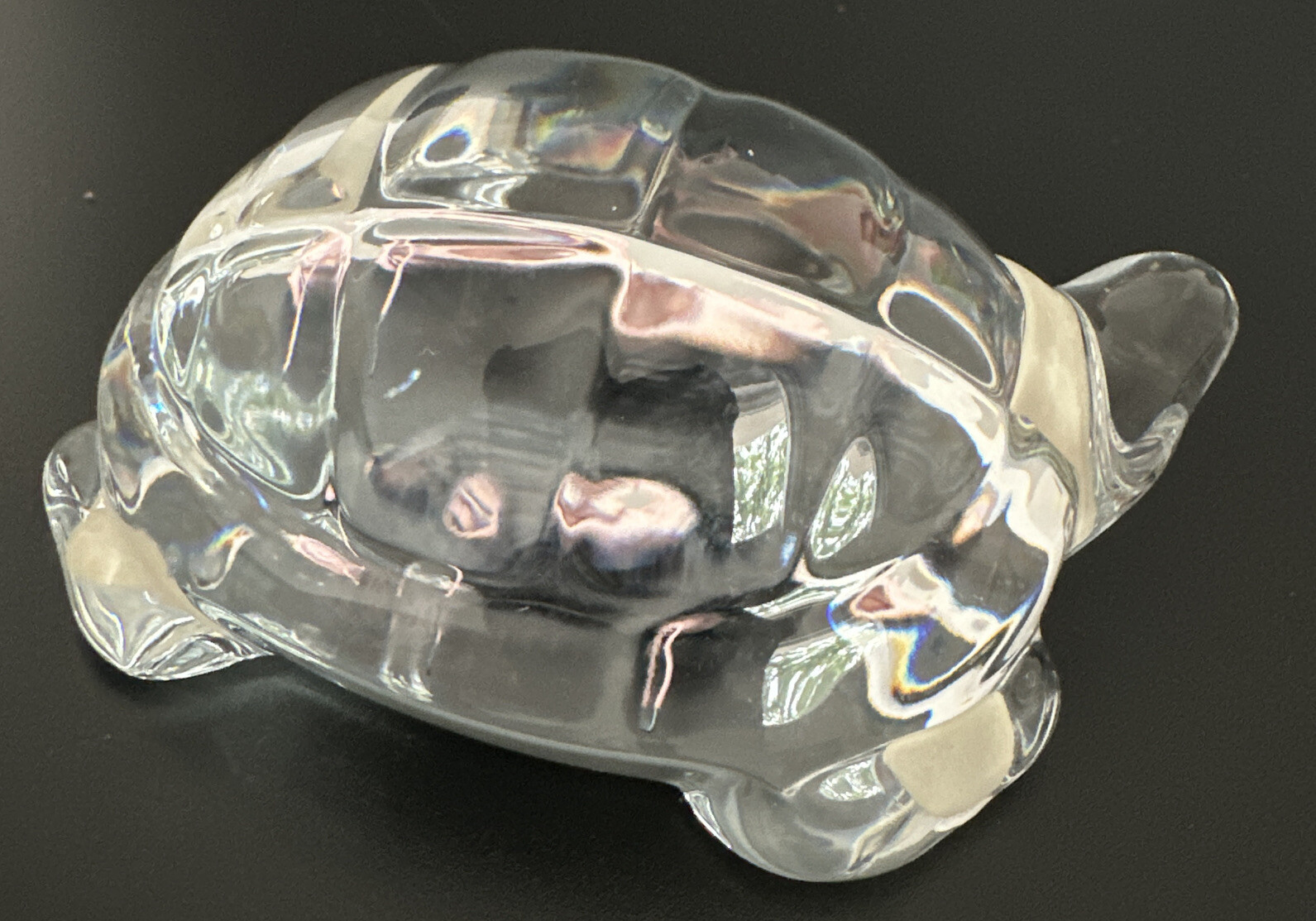 Baccarat France Crystal Turtle Tortoise Figurine Paperweight | eBay