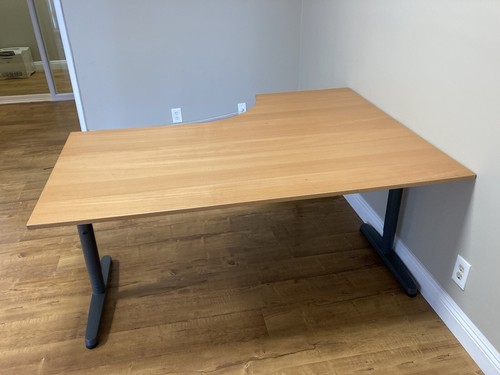 IKEA GALANT CORNER DESKS | eBay