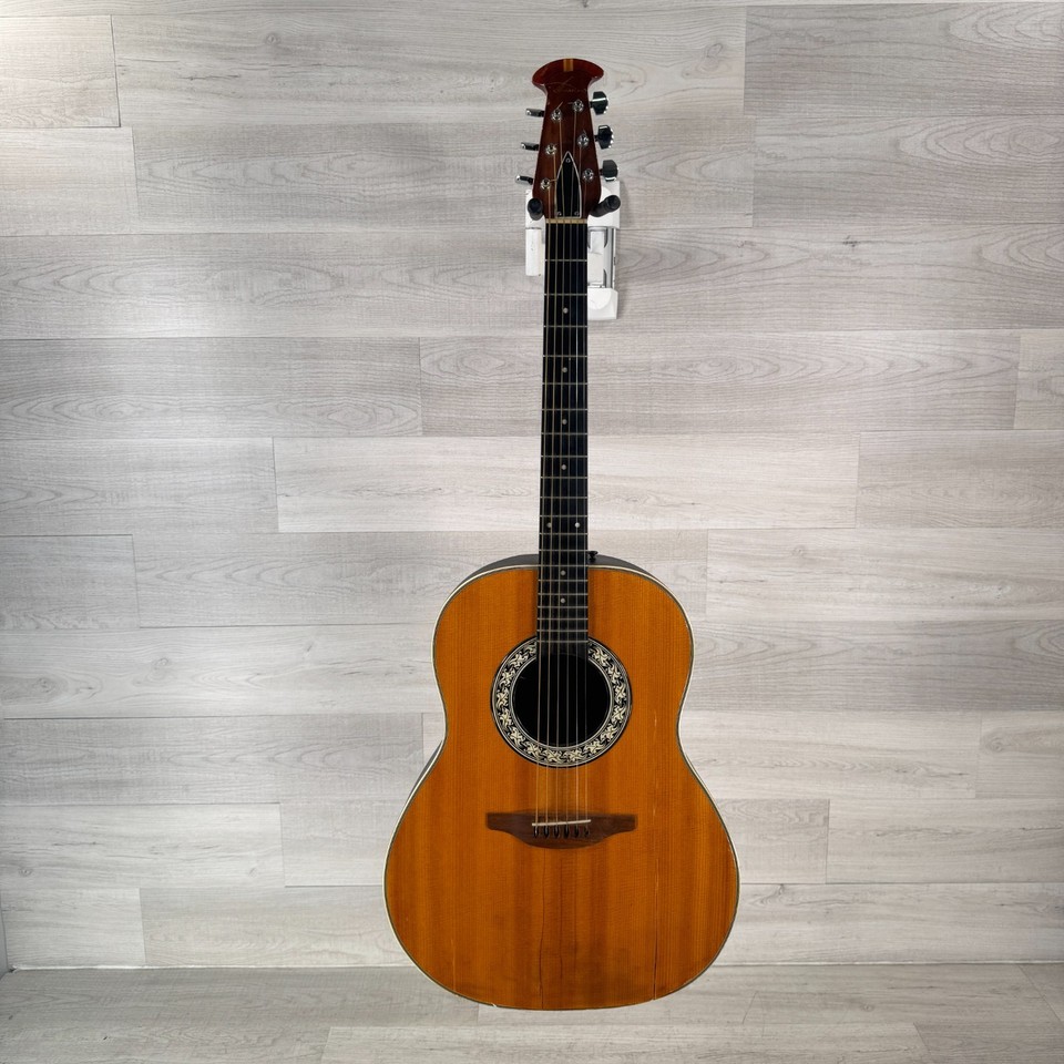 Ovation USA Vintage 1111-4 Balladeer Acoustic Guitar - AS IS - See ...