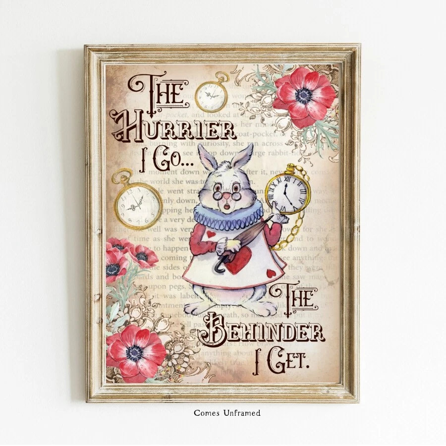 Alice In Wonderland White Rabbit Quotes