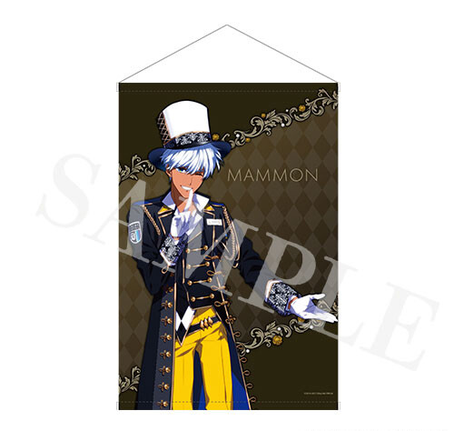 Mammon Obey Me! x EJ ANIME HOTEL Tapestry Butler Top hat Poster | eBay