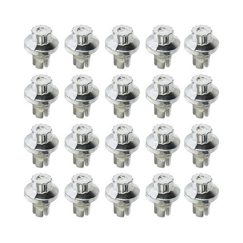 25Pcs Wheel Rivets Nuts Rim Lip Plastic Replacement Alloys BBS Rep ...