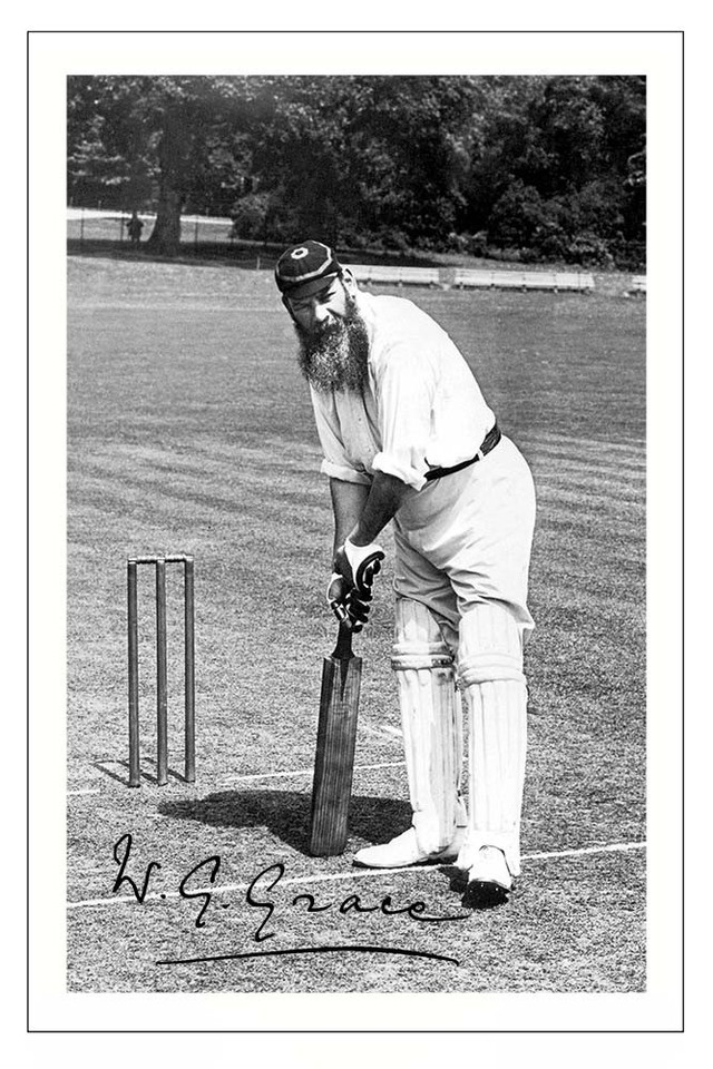 W G GRACE ENGLAND CRICKET AUTOGRAPH SIGNED PHOTO | eBay