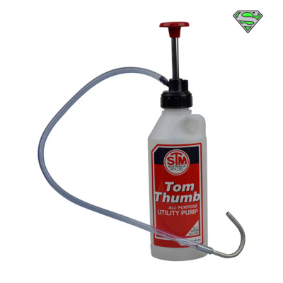 STM Tom Thumb Oil Pump & Bottle 1L CA586 Genuine Engine Brake Fluid ...