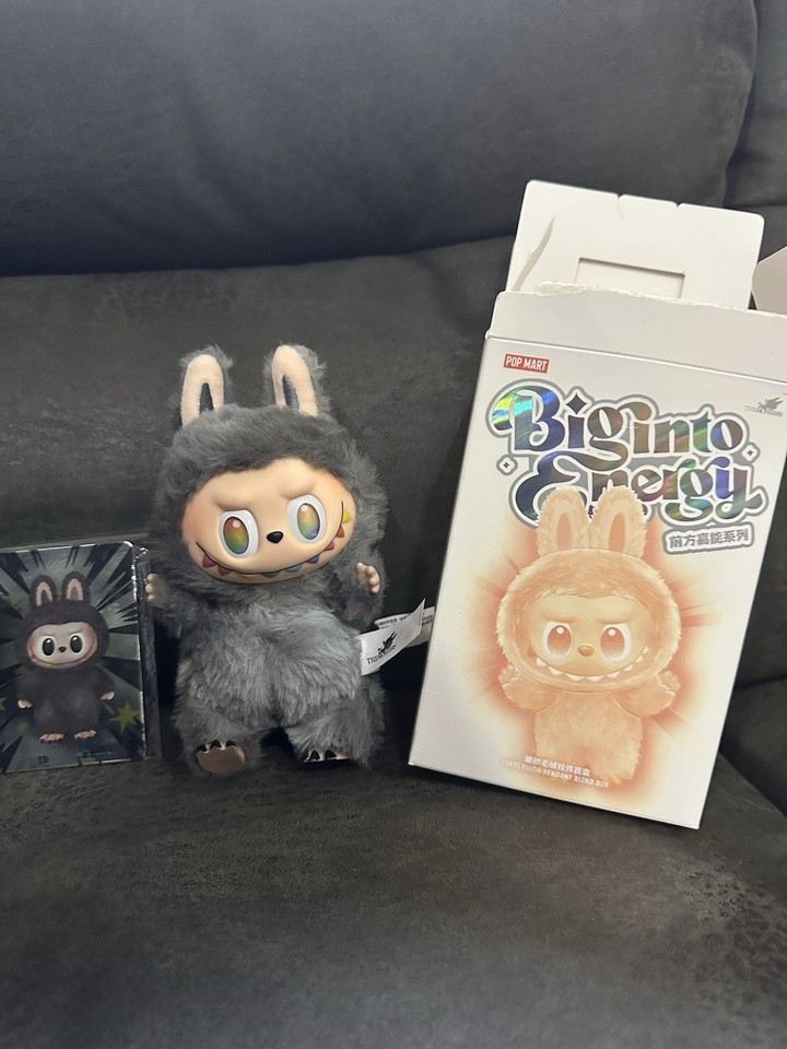 Secret ID Big Into Energy Labubu 3.0 POPMART Rare Collectible | eBay