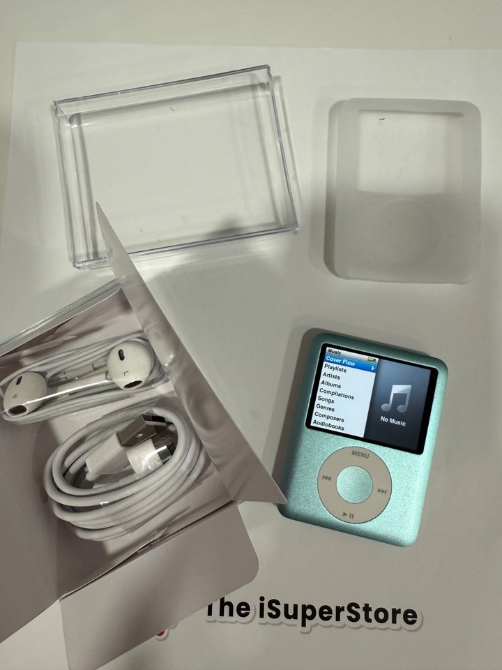 Apple iPod Nano 3rd Generation 8GB ( All Colors-Choose Below)+ 1 YR CPS ...