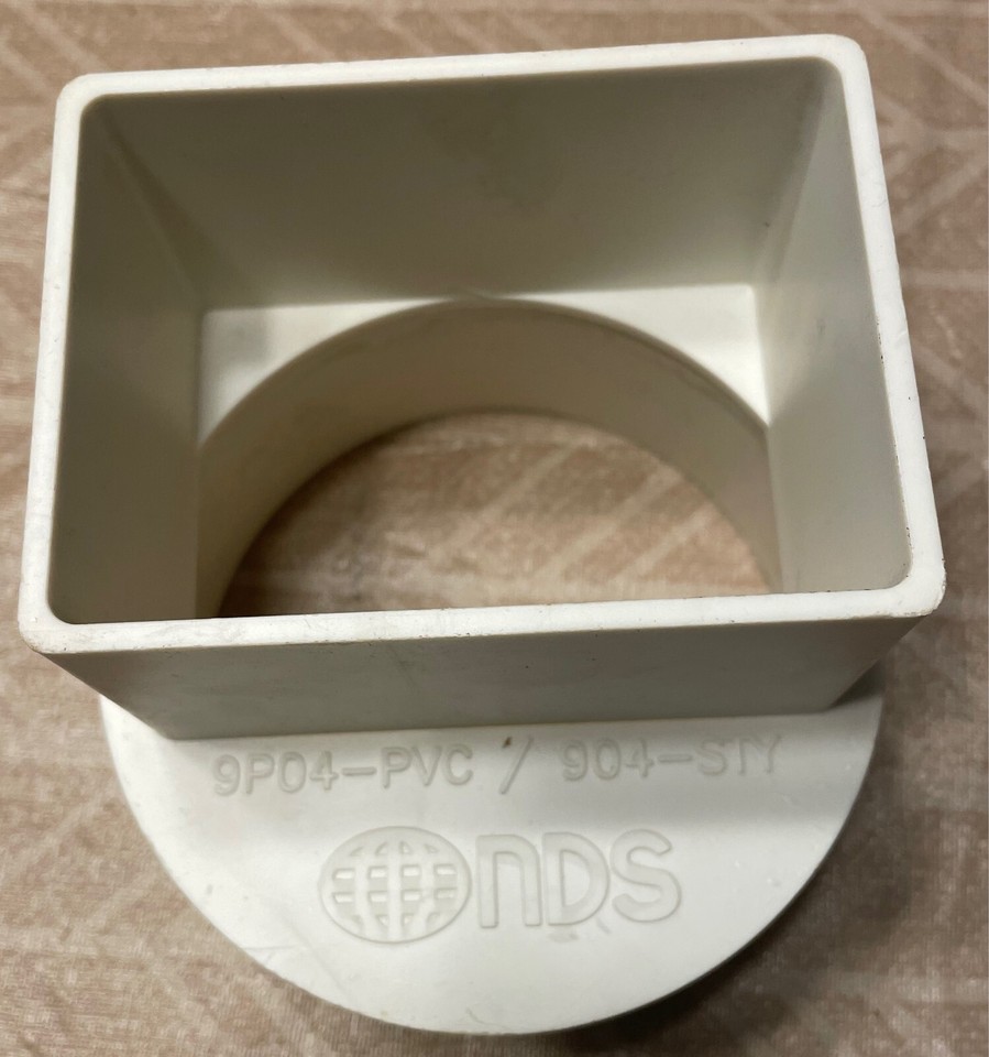 NDS 201GKIT Drainage Kit + 4inch PVC Fittings: Adapters, Elbows, Tees ...