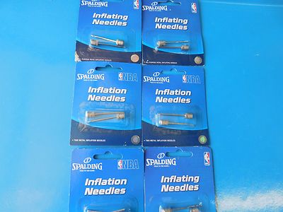 SPALDING INFLATE NEEDLES, NEW, 6 PACKS OF 2, 12 TOTAL | eBay