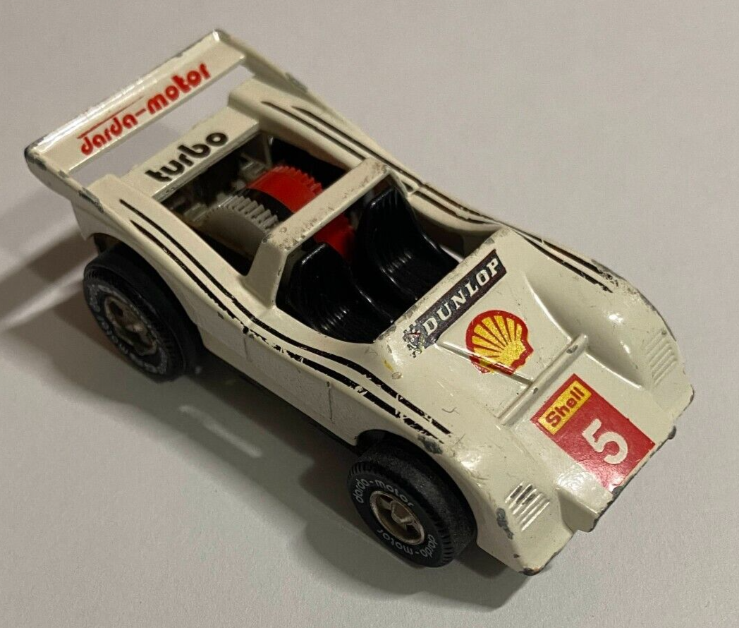 Vintage Darda Motor Series 10 White Turbo Dunlop Shell #5 | eBay