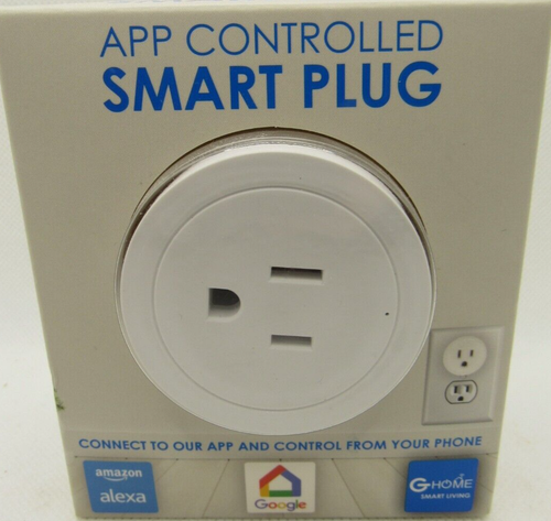 Wi-Fi Smart Outlet Electric Plug Phone Alexa Google Home Control New ...