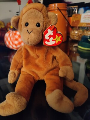 Ty Beanie Baby Bongo The Monkey Toy (4067) | eBay