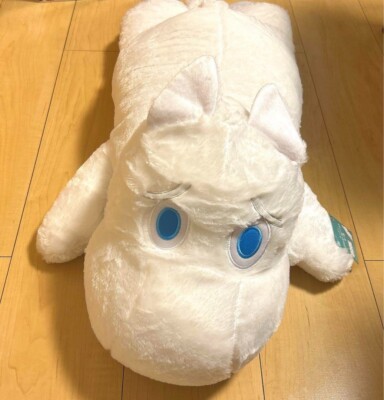 Japan Anime Moomin plush doll grant very big high quality Healing items ...
