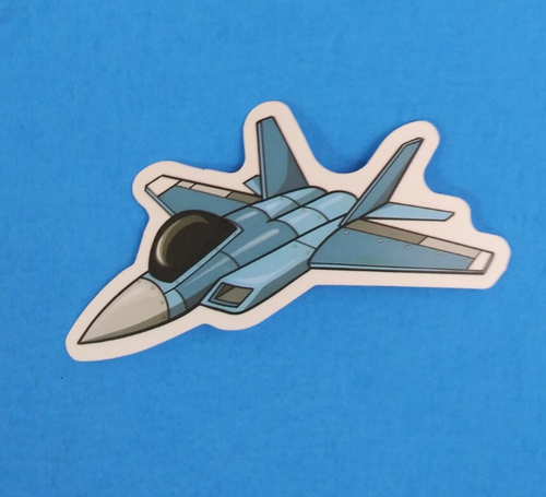 Cool Fighter Jets & Planes Sticker 1.5" x 2.75" (AAB) | eBay