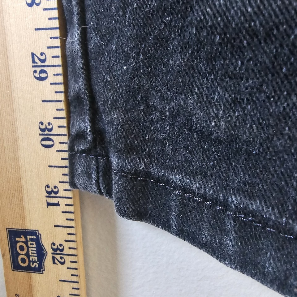 Vintage Lee Mom Jeans Women's Size 14 Med Black Side Elastic 30 Inch ...