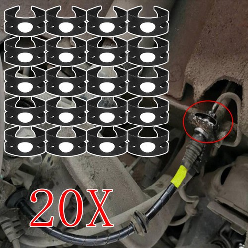 20X Brake Hose Pipe Clips For Vw Golf Transporter T4 T5 Audi Cabriolet ...